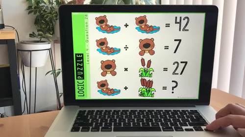 Math Activities Logic Puzzles 4th Grade Enrichment Volume Four | TPT