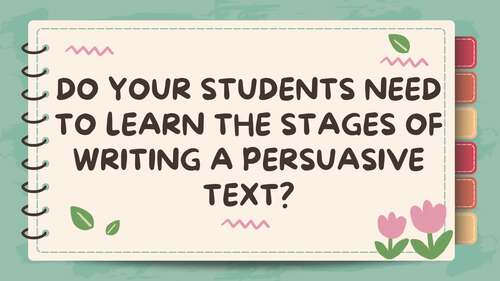 PERSUASIVE WRITING PowerPoint Lessons BUNDLE | Opinion Writing TEACHING ...