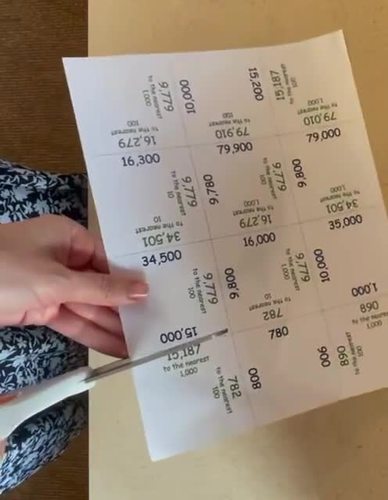 Rounding Numbers Games: Rounding Puzzles, Rounding Worksheets 4th Grade!