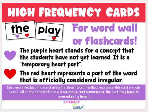 EDITABLE Sight Word Flashcards for Kindergarten | High-Frequency Word ...