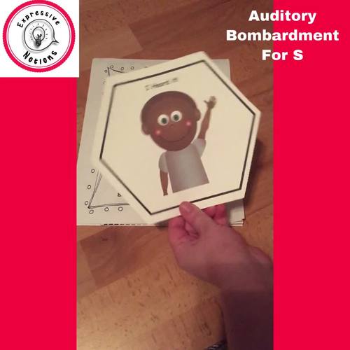 Auditory Bombardment for "S" by Expressive Notions | TpT