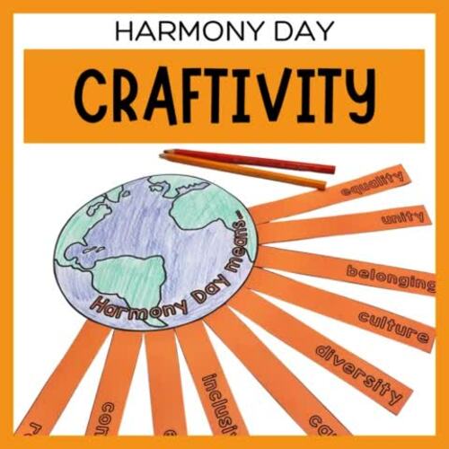 Harmony Day | Craft and Vocabulary Activity by Little Learner Hub
