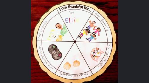 Thankful Craft Pie | Thanksgiving Craft | Gratitude Project by Sweet ...