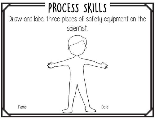 Science Process Skills Exit Tickets- Science Exit Slip or Warm-Up ...