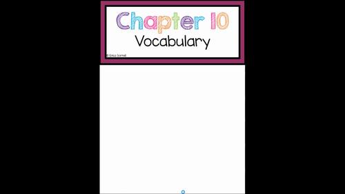 Go Math! Chapter 10 Kindergarten Focus Wall by Erica Gorrell | TpT