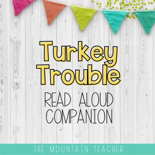 Turkey Trouble Activities | Thanksgiving Craft, Reading & Writing Book ...