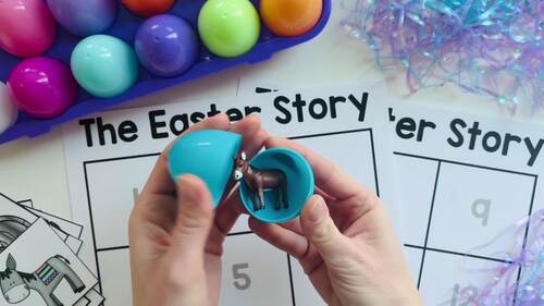 Easter Bible Story Sequencing Activities | Resurrection Eggs Activity ...