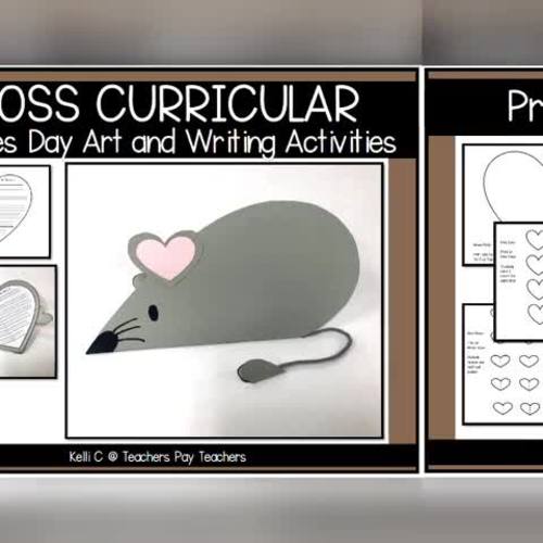 Valentines Day Activity | February | Craft and Writing Activities by ...