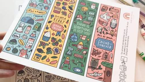 Digital Bookmark | Friendship Bookmarks | Print Your Own | Instant Download