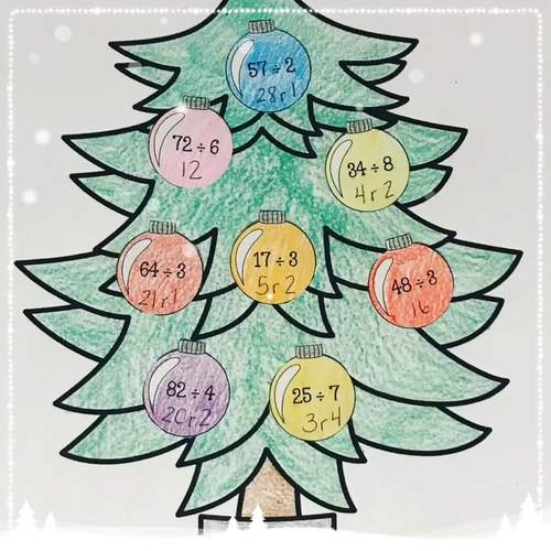 Christmas Math Craft by The Cozy Crafty Classroom | TPT