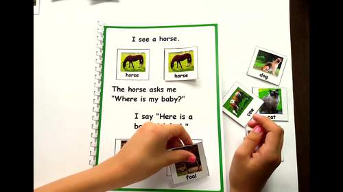 Farm Animals Adapted Book by Angie S | Teachers Pay Teachers