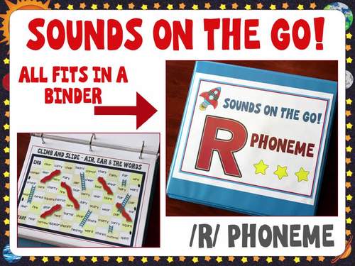 R Phoneme - Sounds on the Go! Remediation of the R Phoneme | TPT