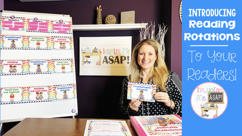 Reading Rotations for Guided Reading by Inspire Me ASAP | TPT