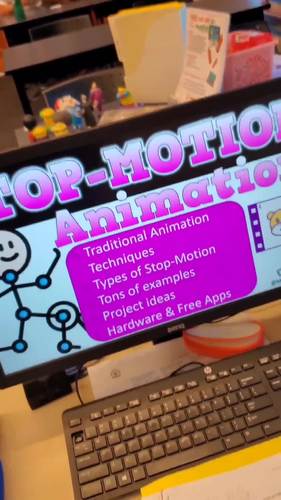 Stop-Motion Animation Intro for Beginners, Phone/iPad apps, Ideas/Examples
