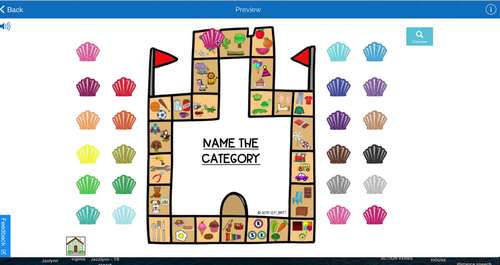 SUMMER SAND CASTLE, DIGITAL BOOM CARDS, LANGUAGE (SPEECH THERAPY) by ...