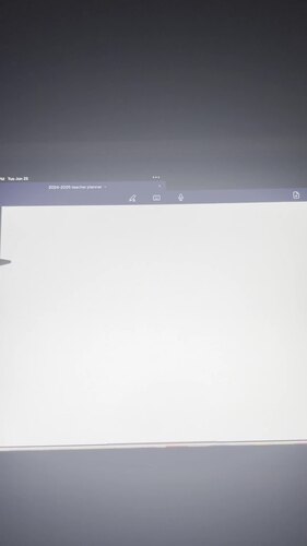 2024-2025 July-June Dated Digital Teacher Planner (Retro Preppy Bright)