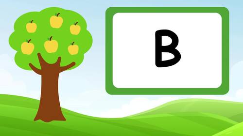 Fall Apple ABC Digital Flashcards for Fluency and Letter Recognition ...