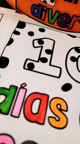 101 días de escuela | 101st days of school in Spanish | 100 days