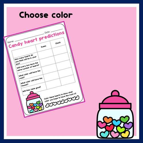 Valentines Conversation Candy Hearts Graphing Interpreting Graphs ...