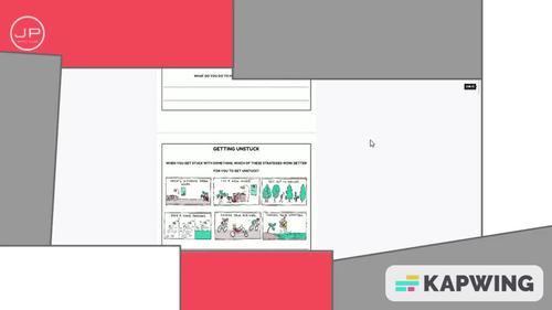 SEL Self Management Reflection Activities for Middle and High School