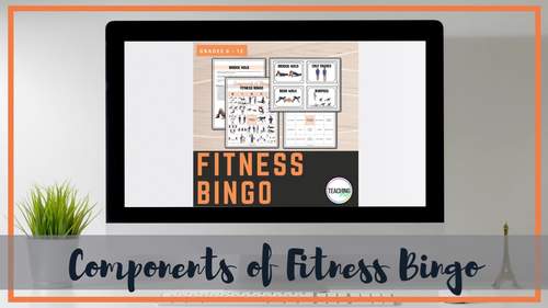 Fitness Bingo and Exercise Video Demonstrations Physical Education