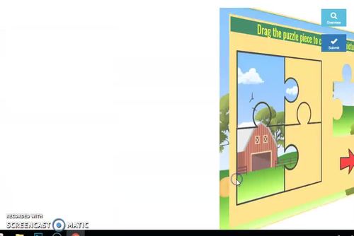 Farm Animals Puzzles Boom Cards by Fruits of Perseverance | TpT
