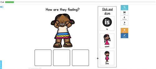 Identifying Feelings and Emotions | Boom Cards for Special Education