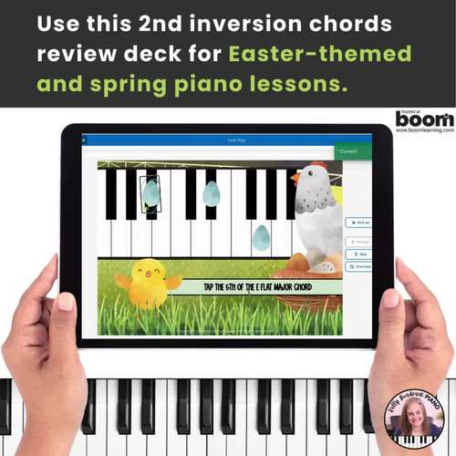 Identifying Root, 3rd & 5th of Major 2nd Inversion Chords BOOM™ Cards ...