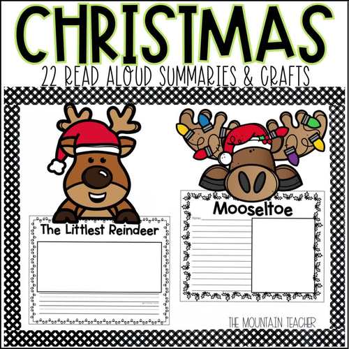 Christmas Reading Comprehension Activities and Crafts for Holiday ...