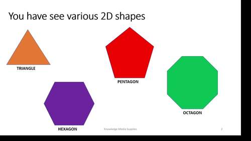3D Shapes. Pyramid and Prism by Knowledge Media Supplies | TPT