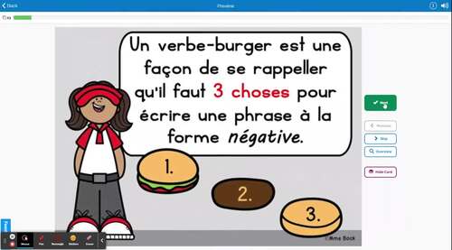 BOOM Cards: La forme négative by Mme Bock | TPT