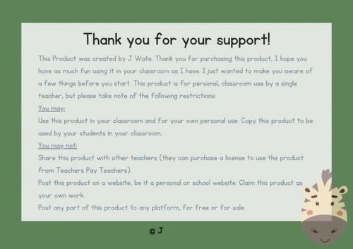 Printable Number Lines 0 to 20 Desk Tags - Wild Animals Counting Tool