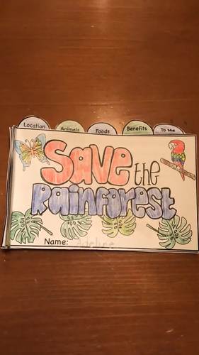 Rainforest Article and Tab Book by Humble Heart | TPT