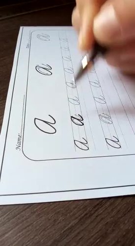 Cursive Handwriting Worksheets | Uppercase and lowercase traceable pages