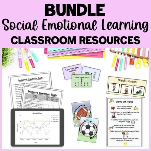 Bundle Social Skills Assessment for Autism with Positive Behavior Visuals