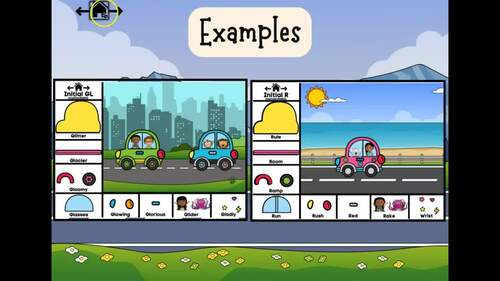 Build a Car BOOM Cards™ P, B, M, N, W Sounds - Articulation Activity