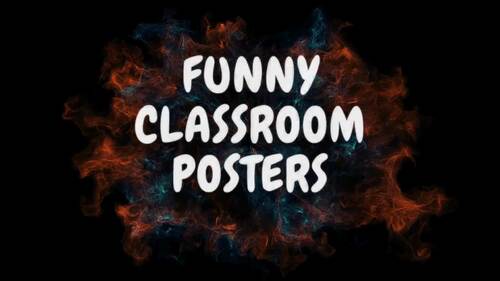 Funny Classroom Rules Posters by The Paperclip Post | TPT