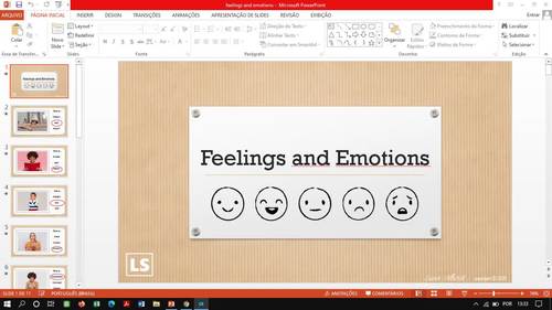 Feelings and Emotions - PowerPoint Presentation with Pronunciation - Quiz