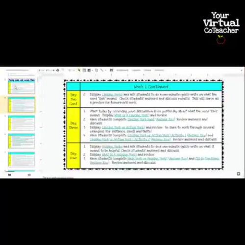 Verbs Slides for Distance Learning by Your Virtual CoTeacher | TpT