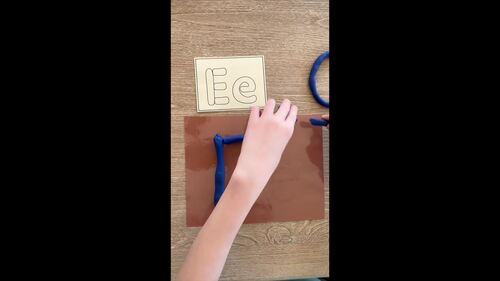 "Letter of the Day" Alphabet Centers Fine Motor PreK & Kindergarten