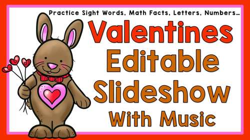 Editable Slideshow to Practice Sight Words, Math Facts and More ...