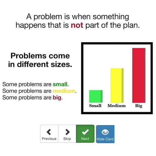 Size of the Problem BOOM CARDS™ by Bri-SLP | Teachers Pay Teachers