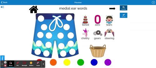 Summer Do a Dot Articulation - Level 5 BOOM Card™ by Preschool speech