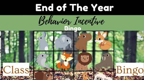 Behavior Bingo for Elementary Classrooms | Positive Reinforcement