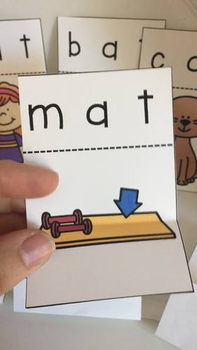 Short Vowel Task Cards by Kari's Corner | TPT