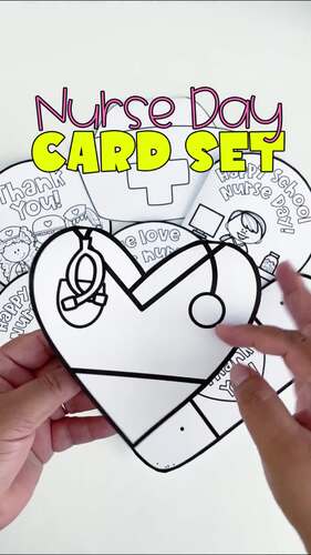 School Nurse Day Cards | Nurse Appreciation | English & Spanish | TPT