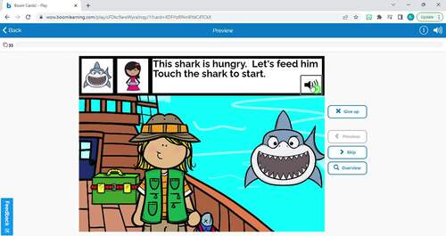 Eat, Shark! Interactive Language Activity | TPT