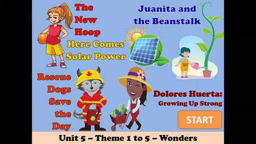 Grade 3 Unit 5 Wonders Complete Bundle of all Five Stories | TPT