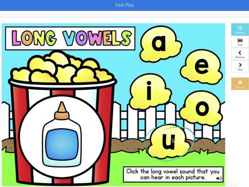 Long Vowels - Digital Task Cards - Boom Cards by My Teaching Pal
