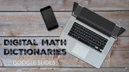 Grades 6, 7, & 8 Math Dictionary Bundle Digital Math Vocabulary Project ...